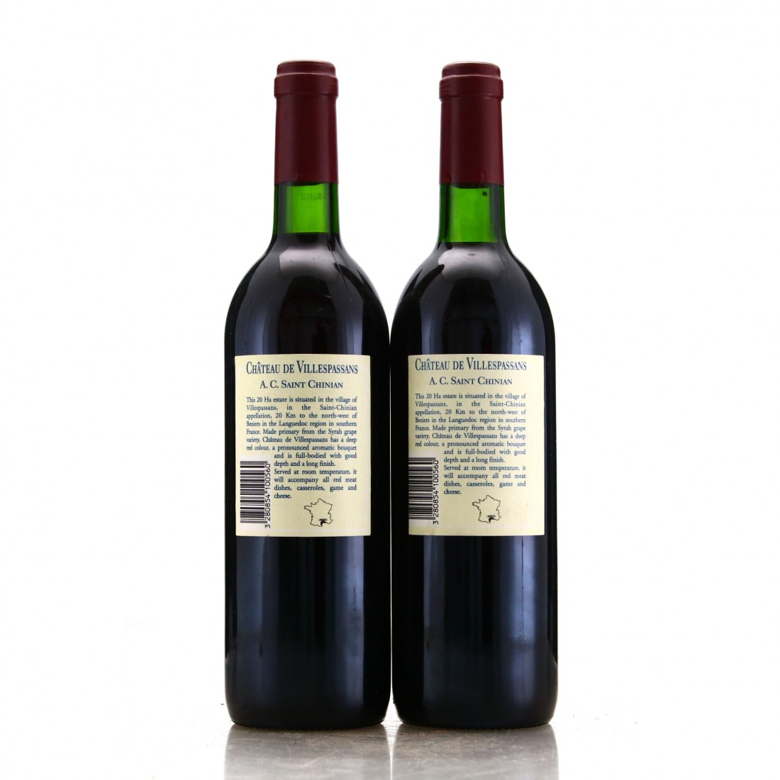 Ch De Villespassans 2000 Saint-Chinian 2x75cl | Wine Auctioneer