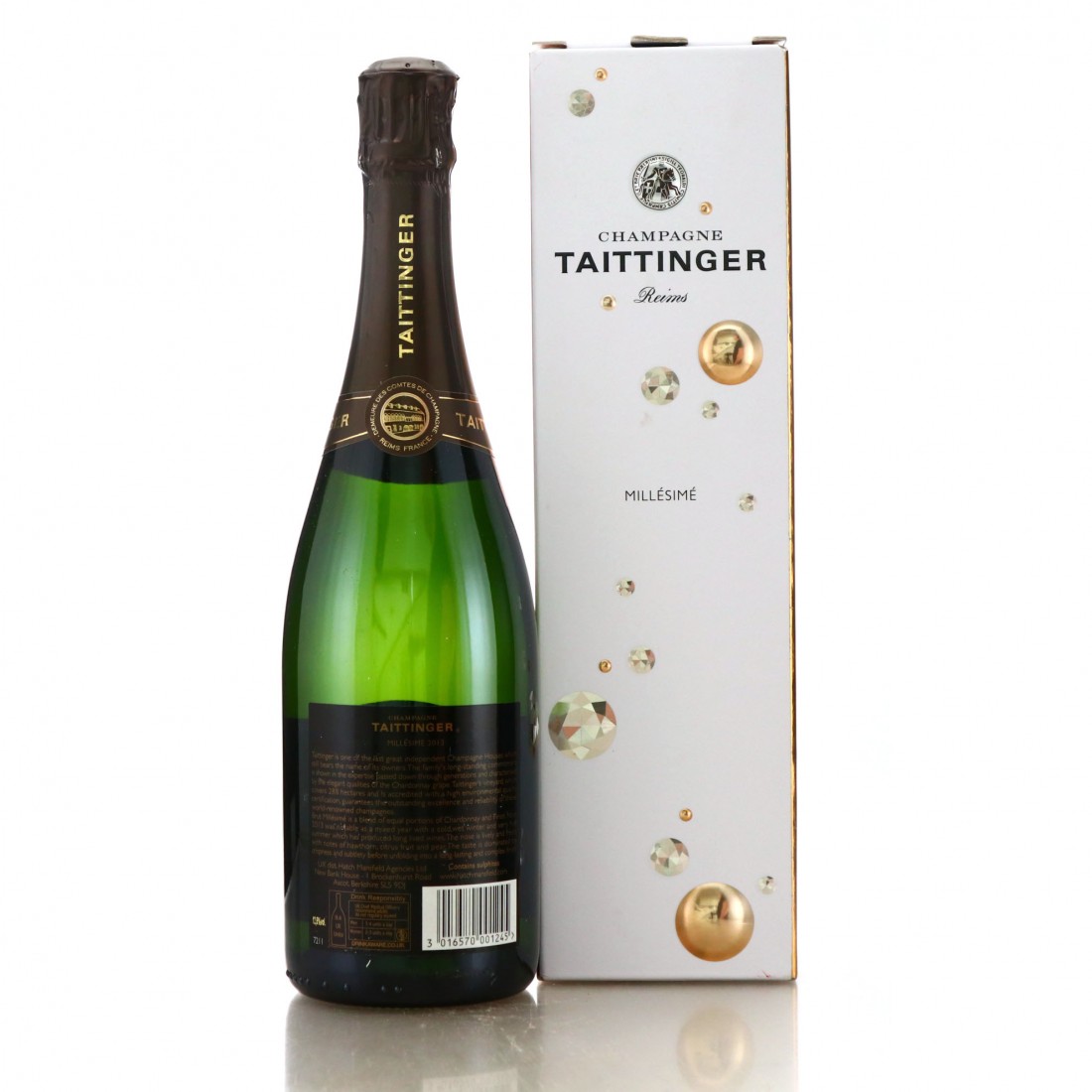 Taittinger Brut Millesime 2013 Vintage Champagne | Wine Auctioneer