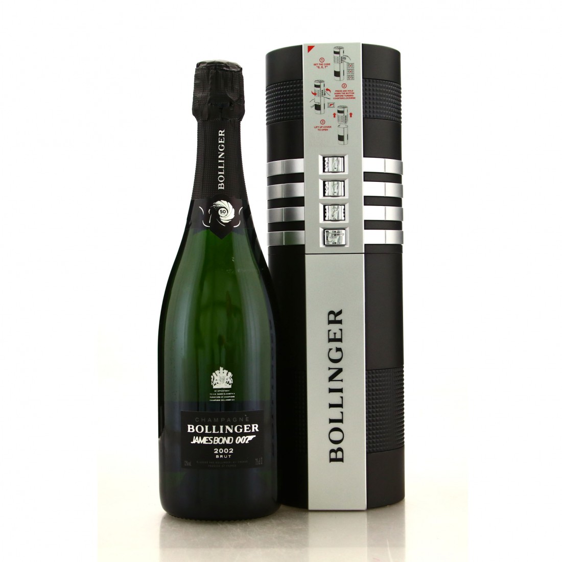 Bollinger 2002 Vintage Champagne / James Bond 007 | Wine Auctioneer