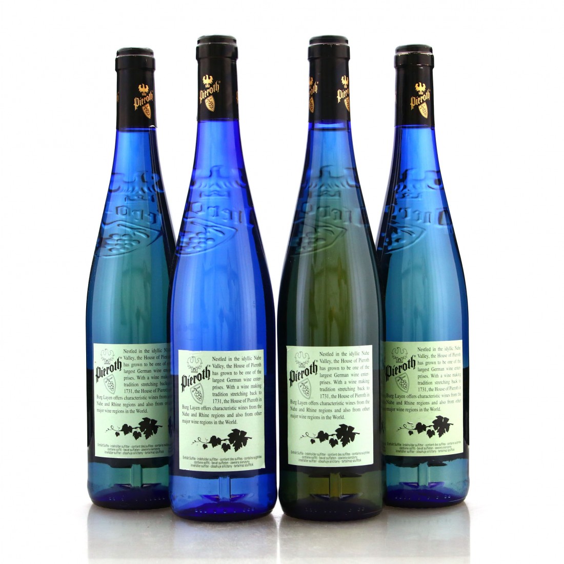 Pieroth Blue Burg Layer Schlosskapelle Kabinett 2015/2018 Nahe 4x75cl ...