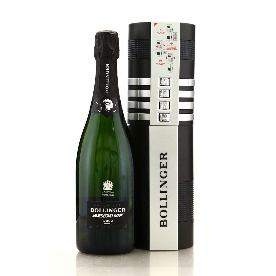 Bollinger 2002 Vintage Champagne / James Bond 007 | Wine Auctioneer