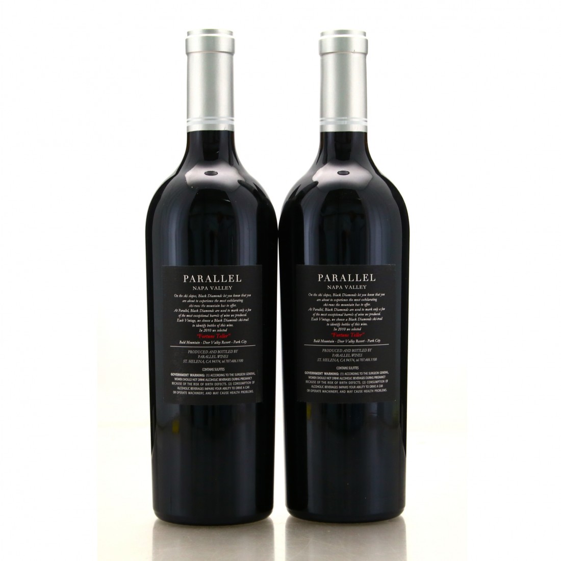 Parallel Fortune Teller Cabernet Sauvignon 2010 Napa Valley 2x75cl ...