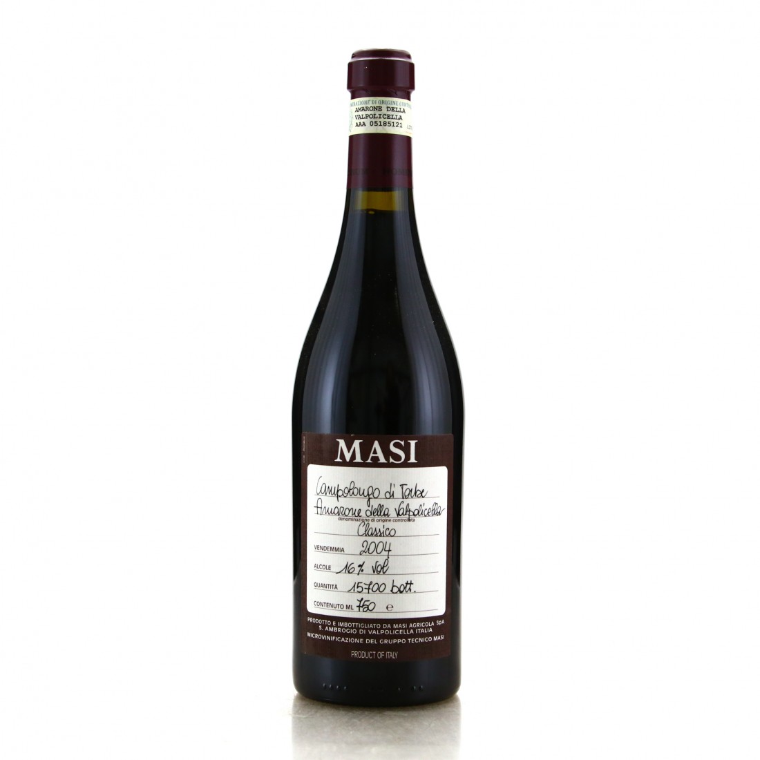 Masi Campolongo di Torbe 2004 Amarone della Valpolicella Classico | Wine Auctioneer