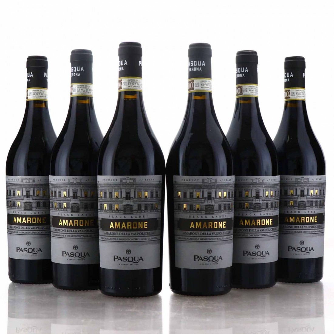 Pasqua Black Label 2017 Amarone Della Valpolicella 6x75cl | Wine Auctioneer