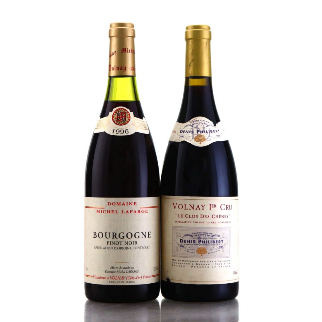 Assorted 1990s Burgundy Pinot Noir 2x75cl | Wine Auctioneer