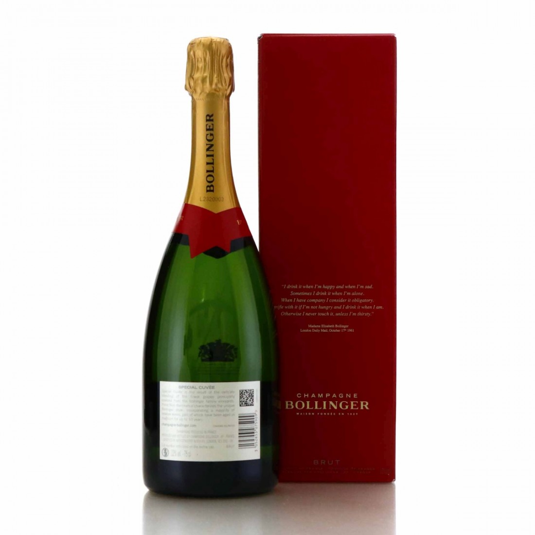 Bollinger Special Cuvee NV Champagne | Wine Auctioneer