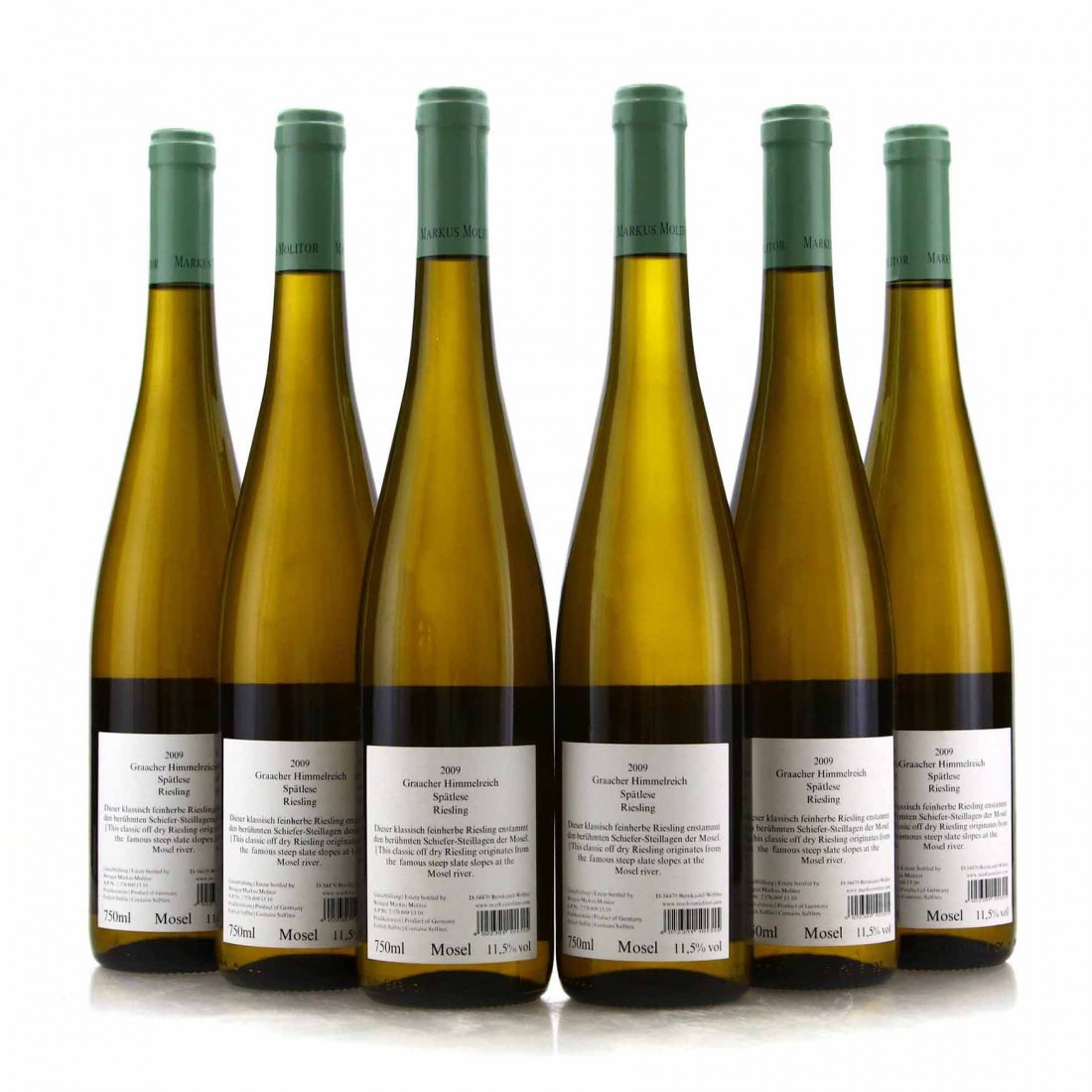 Markus Molitor Graacher Himmelreich Riesling Spatlese 2009 Mosel ...