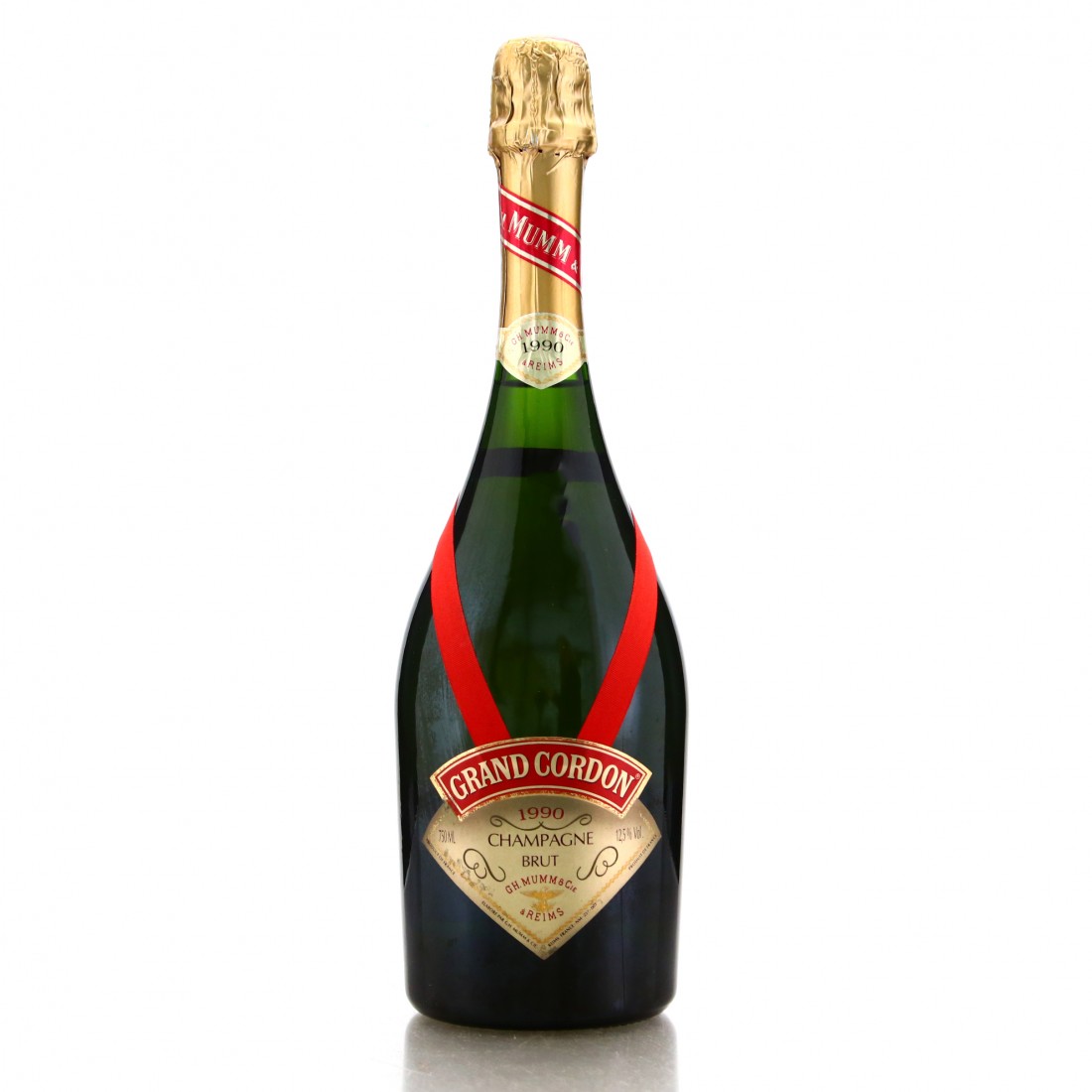 G.H. Mumm Grand Cordon Brut 1990 Vintage Champagne | Wine Auctioneer
