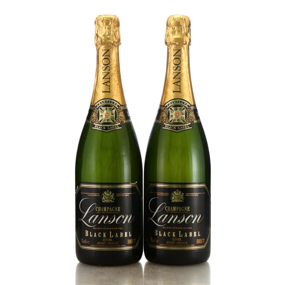 Lanson Black Label Brut NV Champagne 2x75cl | Wine Auctioneer