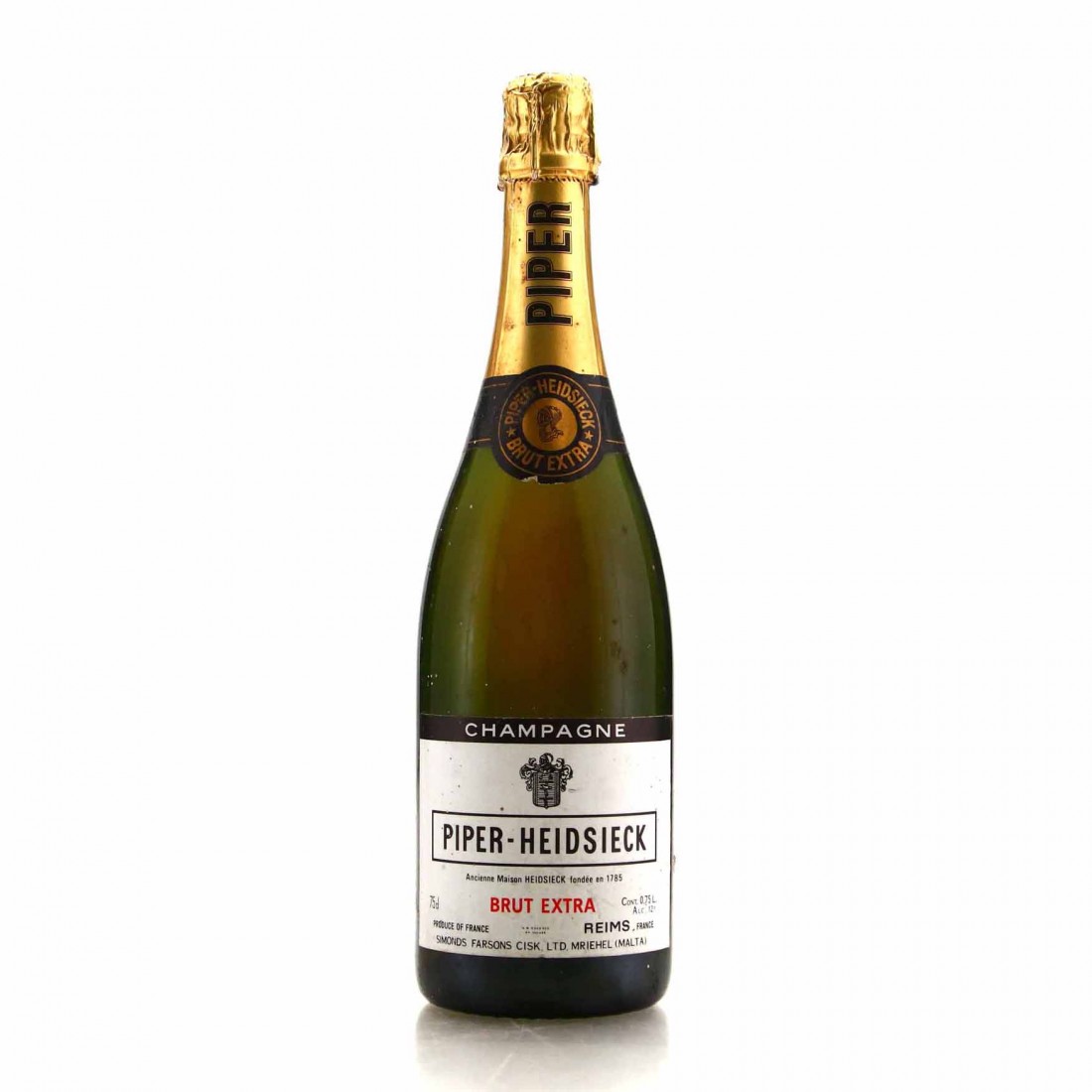 Piper-Heidsieck Brut Extra NV Champagne circa 1980s | Wine Auctioneer