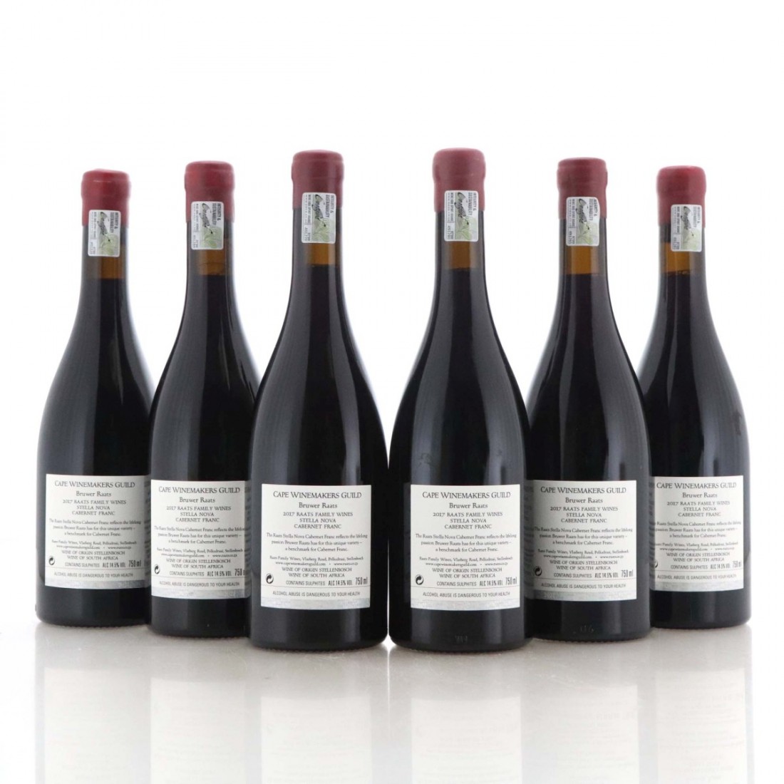 Cape Winemakers Guild Bruwer Raats Stella Nova Cabernet Franc 2017 ...