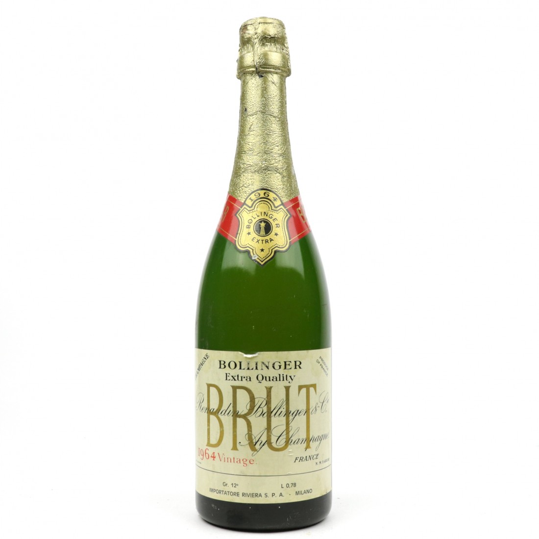 Bollinger Brut 1964 Vintage Champagne | Wine Auctioneer Bollinger Brut 1964 Vintage Champagne | Wine Auctioneer