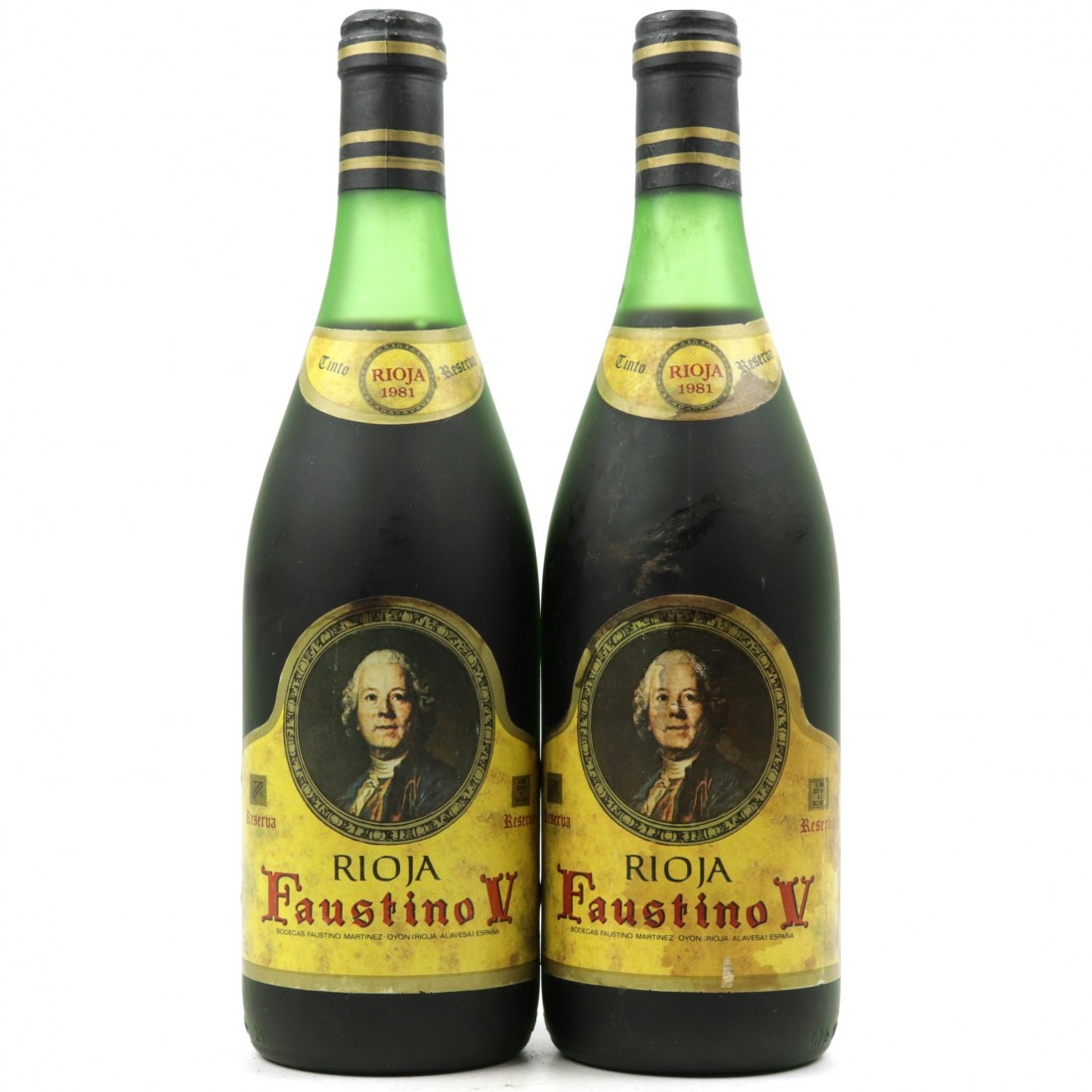 Faustino V 1981 Rioja Reserva 2x75cl | Wine Auctioneer