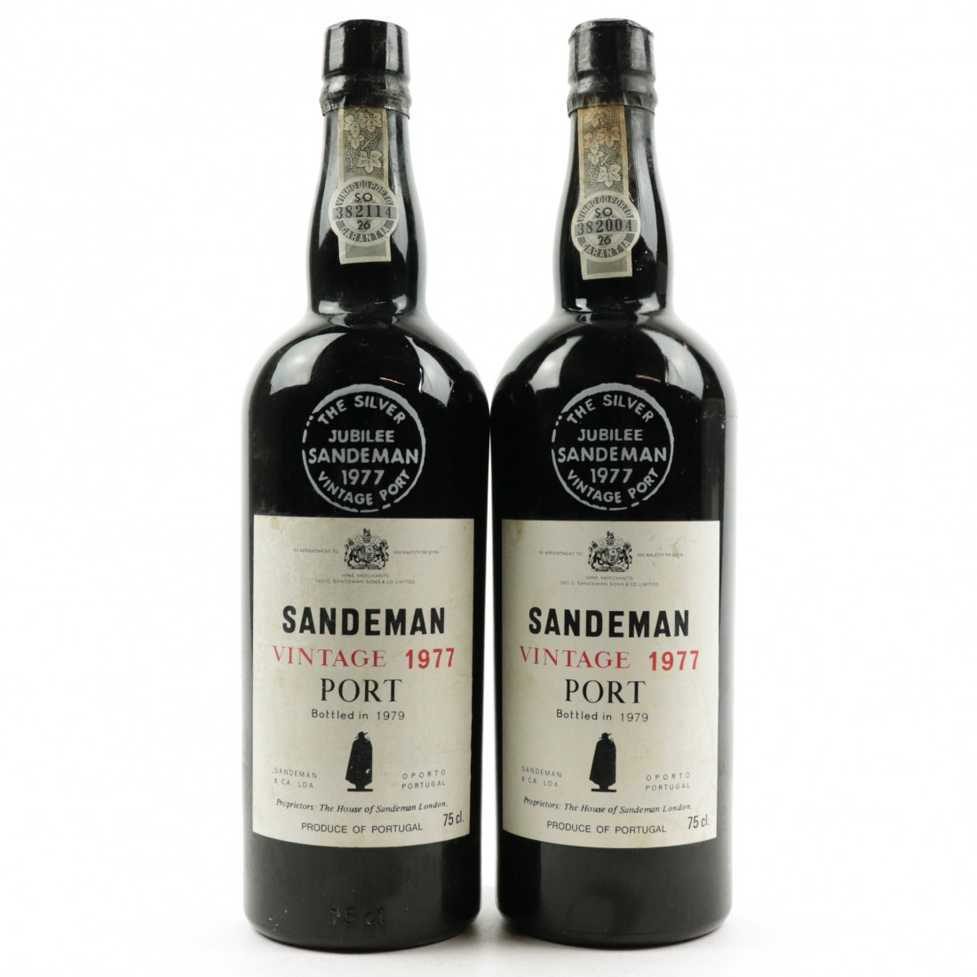 Sandeman 1977 Vintage Port 2x75cl | Wine Auctioneer