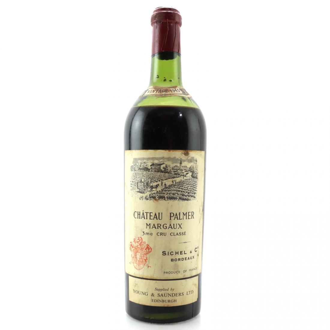 Ch. Palmer 1945 Margaux 3eme-Cru / Young & Saunders | Wine Auctioneer